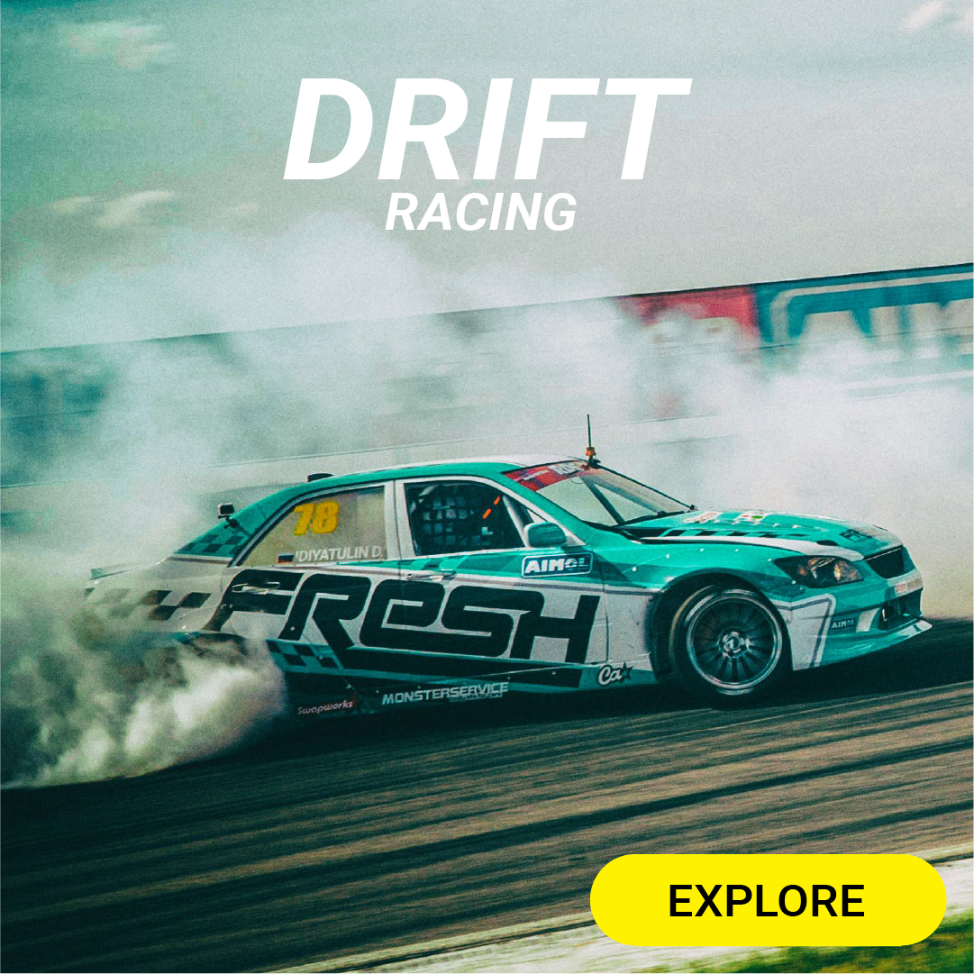 Drift Racing Series 1-Way Adjustable Coilover Kits | Supashock